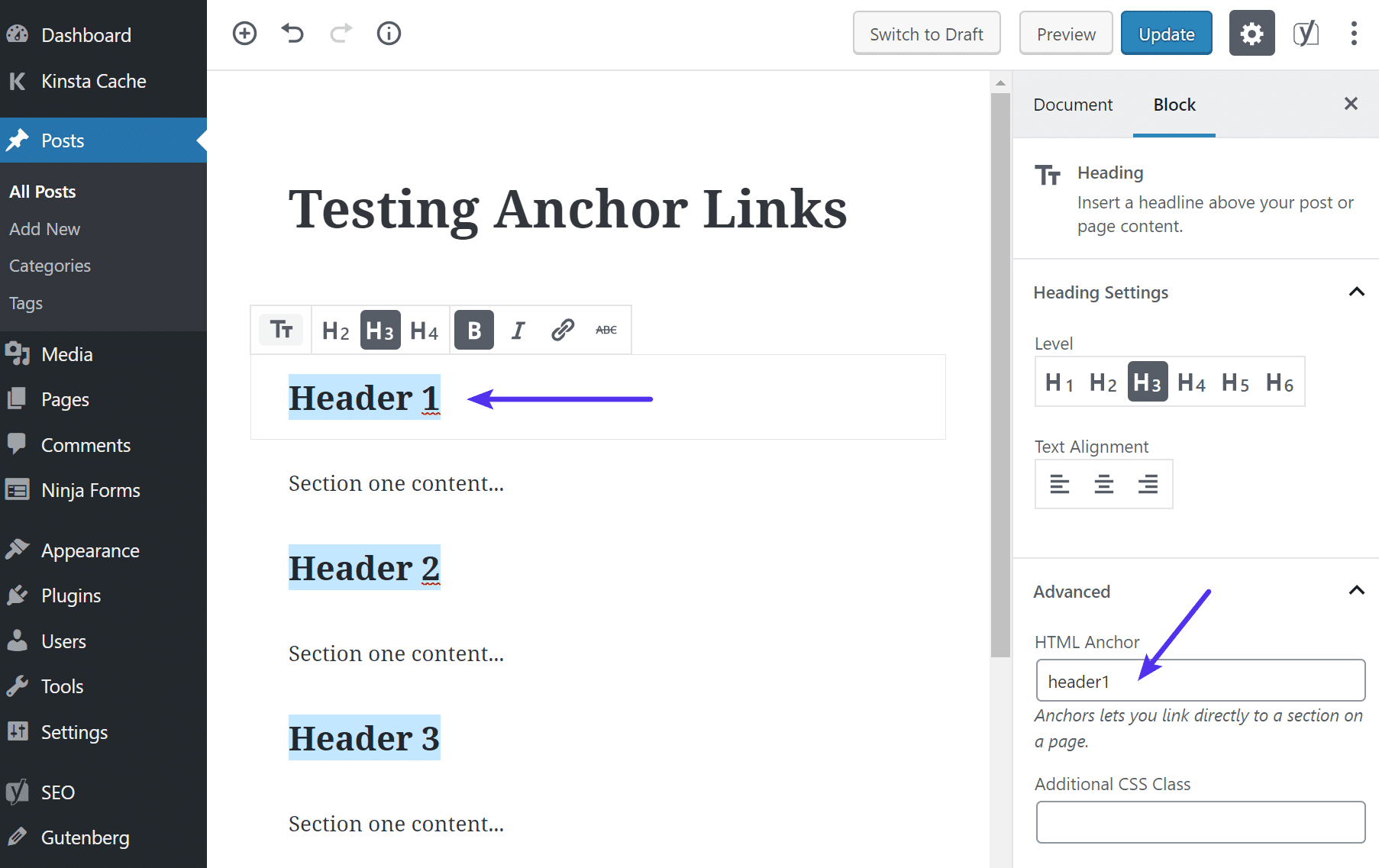 4 Easy Methods To Create Anchor Links In WordPress ThemeRally