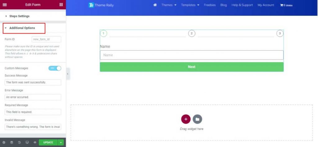 How to Create an Elementor Multistep Form – ThemeRally